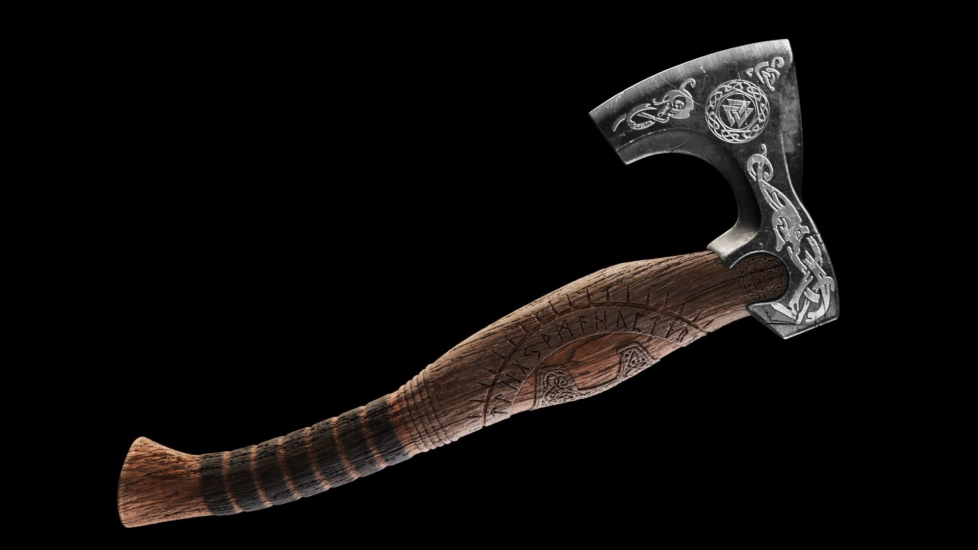 Battle Axe 3D Model - TurboSquid 2210127