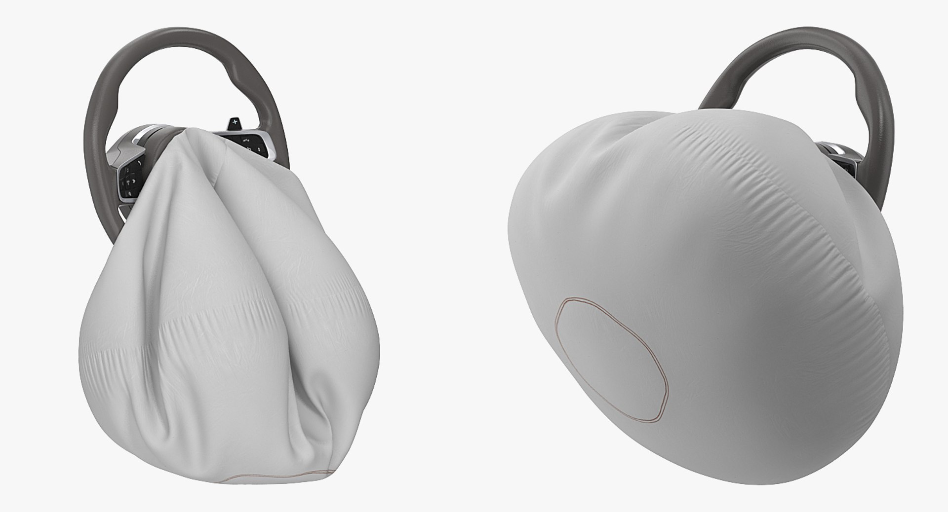 3D steering wheel airbag animation - TurboSquid 1492083