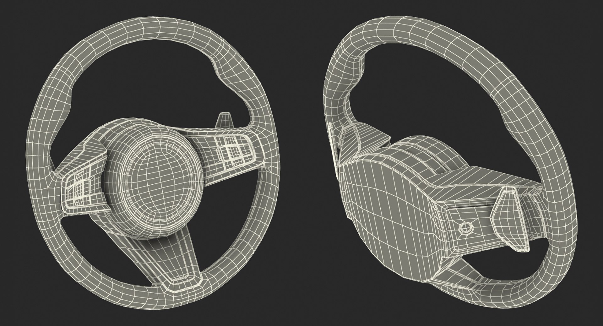 3D Steering Wheel Airbag Animation - TurboSquid 1492083