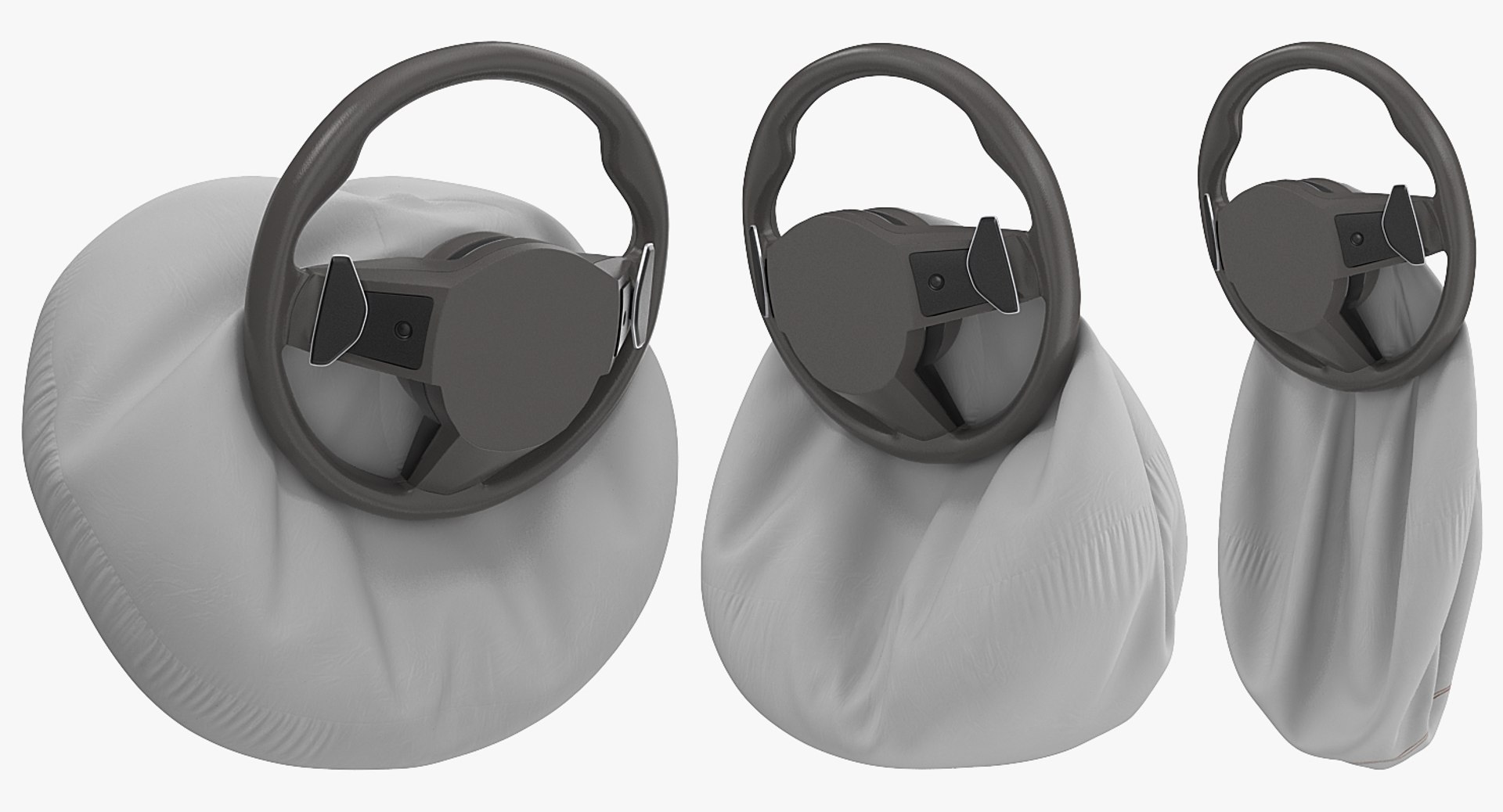3D steering wheel airbag animation - TurboSquid 1492083