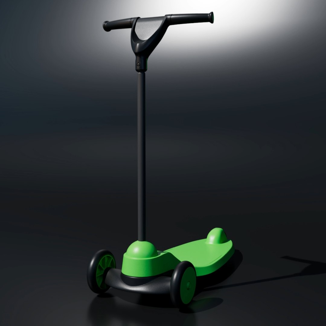 Free 3D Model Kick Scooter Toy - TurboSquid 2329890