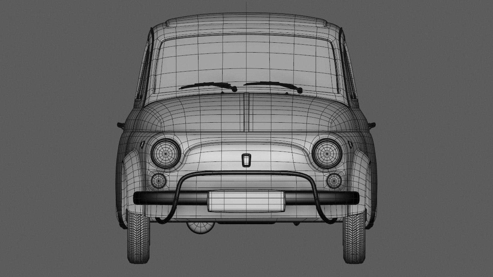 Fiat 500 Model - TurboSquid 1634410