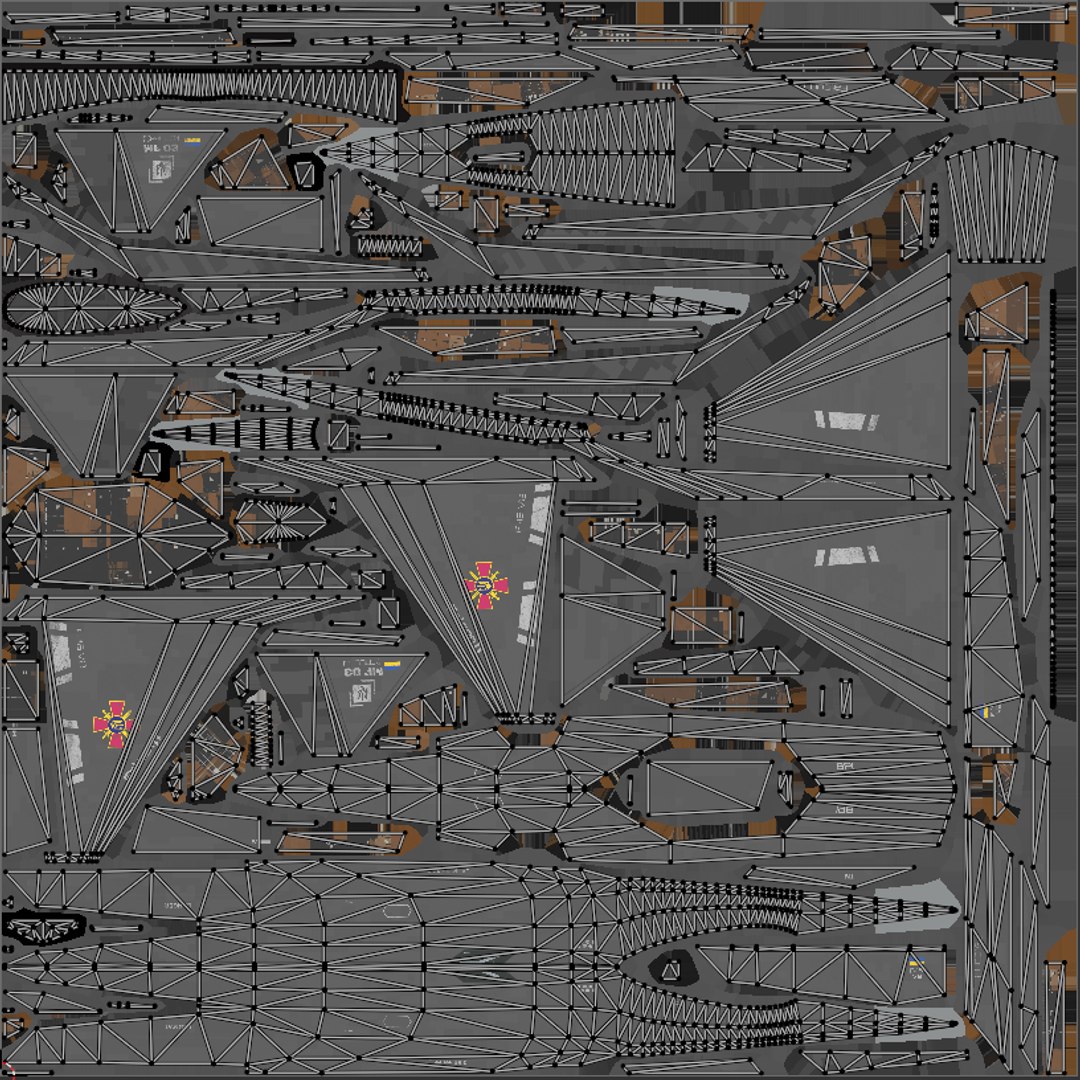 F-16 V2 Low-Poly Game Ready With PBR Textures Low-poly 3D Model Model ...