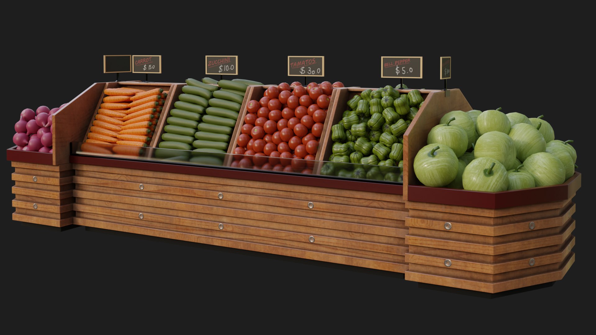 Food Showcases 3D Model - TurboSquid 2120196