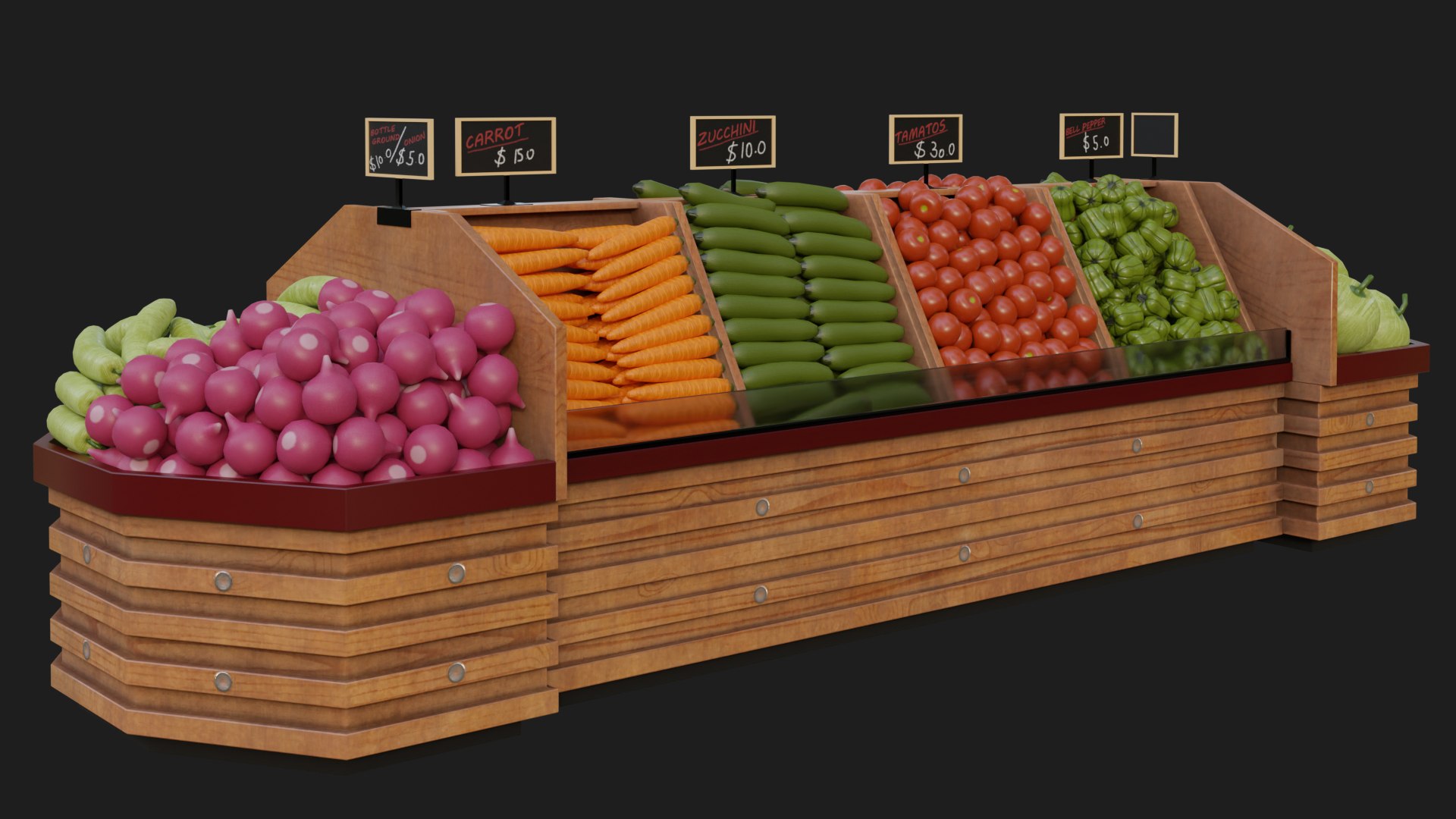 Food Showcases 3D Model - TurboSquid 2120196
