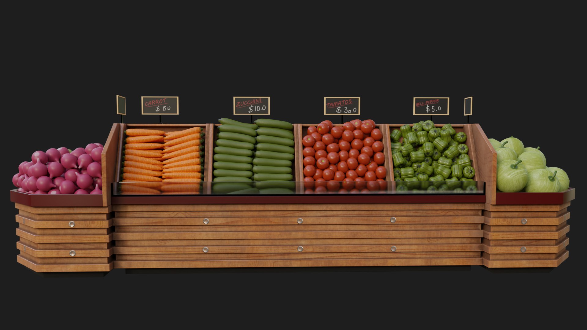 Food Showcases 3D Model - TurboSquid 2120196