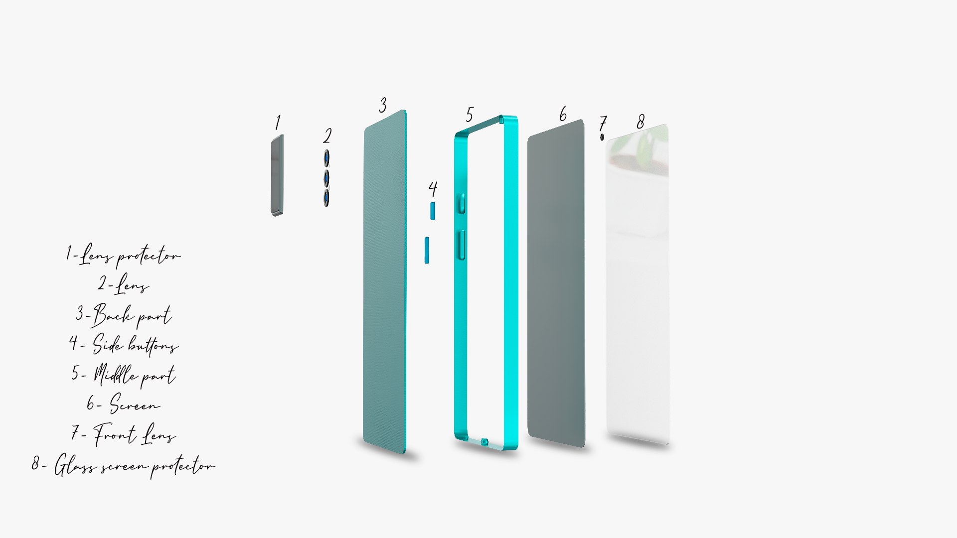 3D SIMPLE SMARTPHONE Model - TurboSquid 1837159