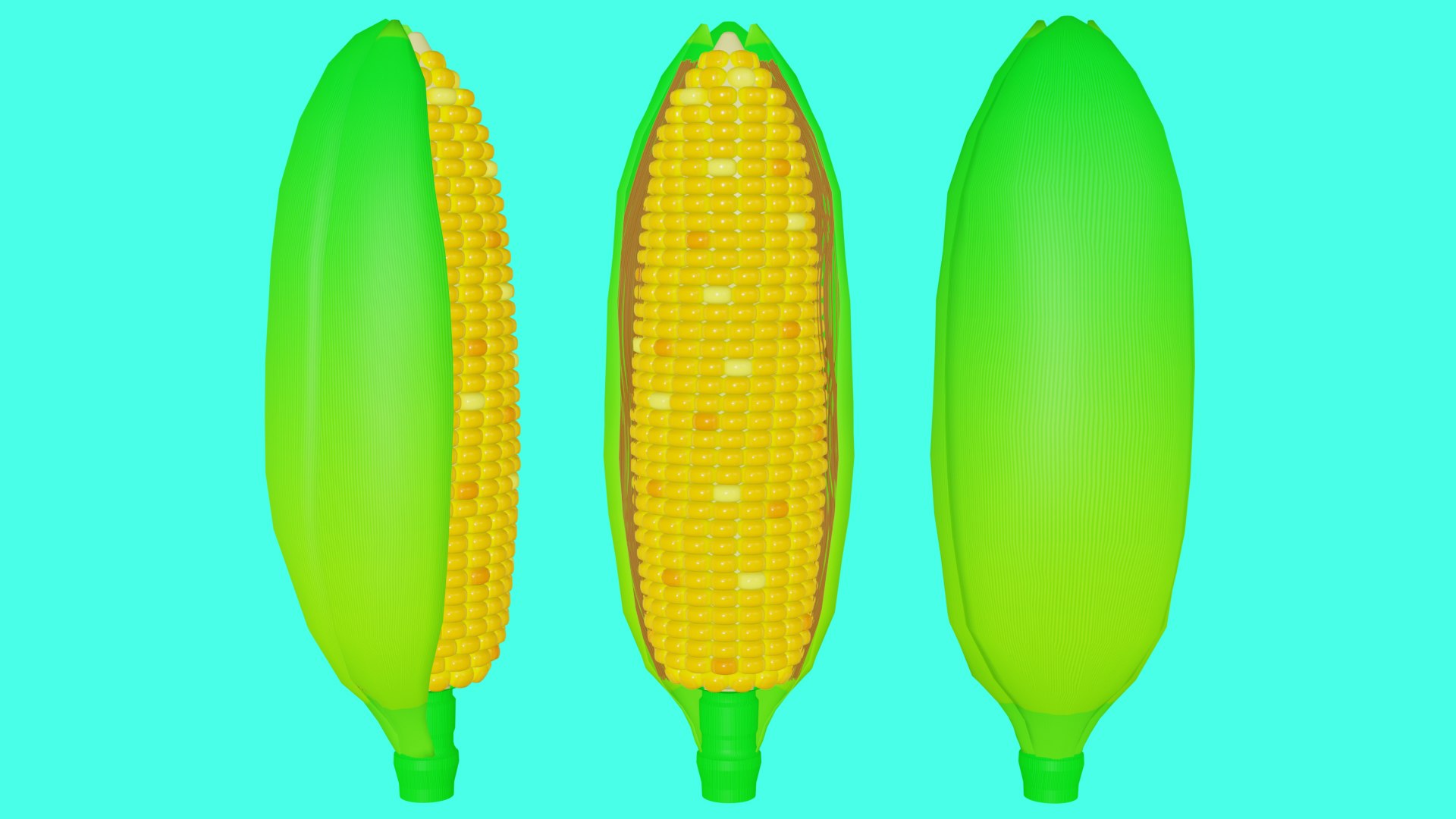 modelo 3d Corn Plant Farm - TurboSquid 2030039