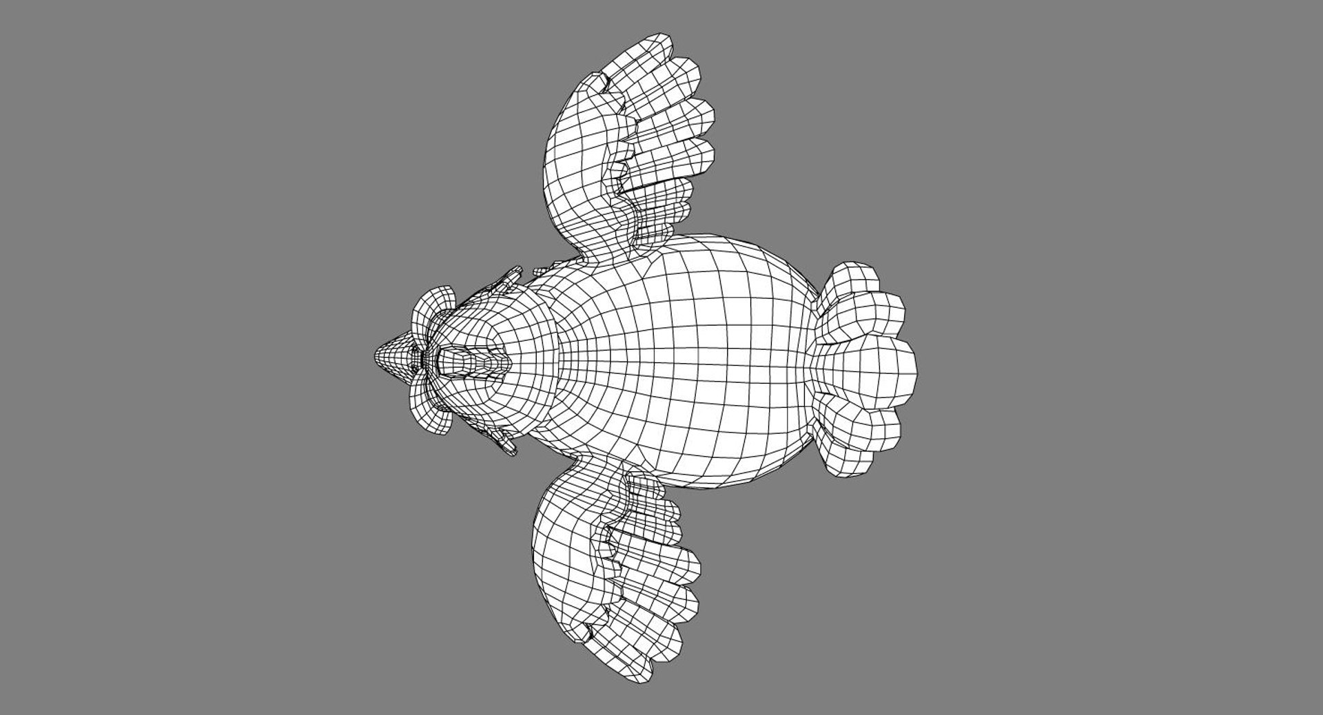 Cartoon chicken rigged morphs model - TurboSquid 1246856