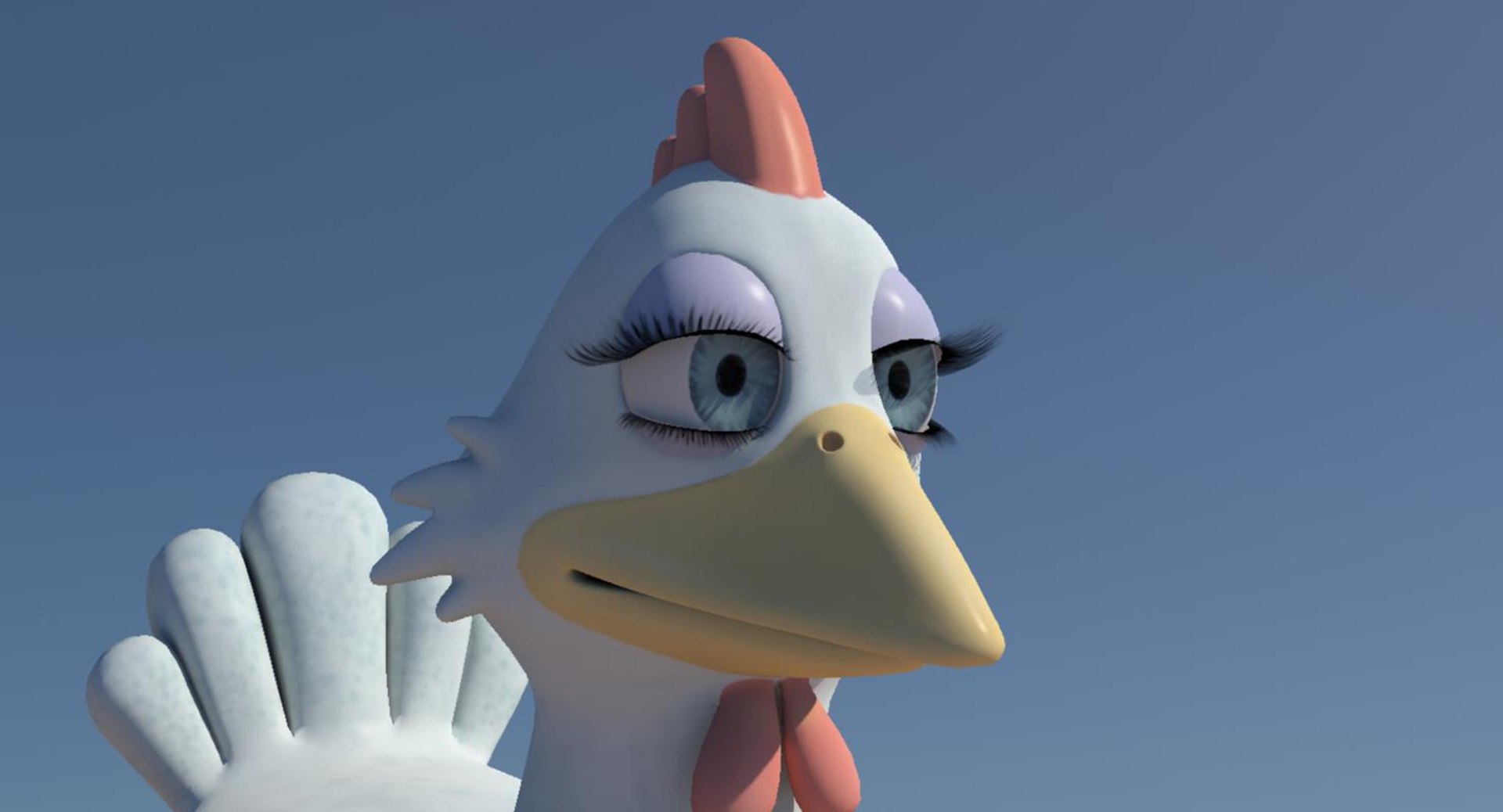 Cartoon Chicken Rigged Morphs Model - TurboSquid 1246856