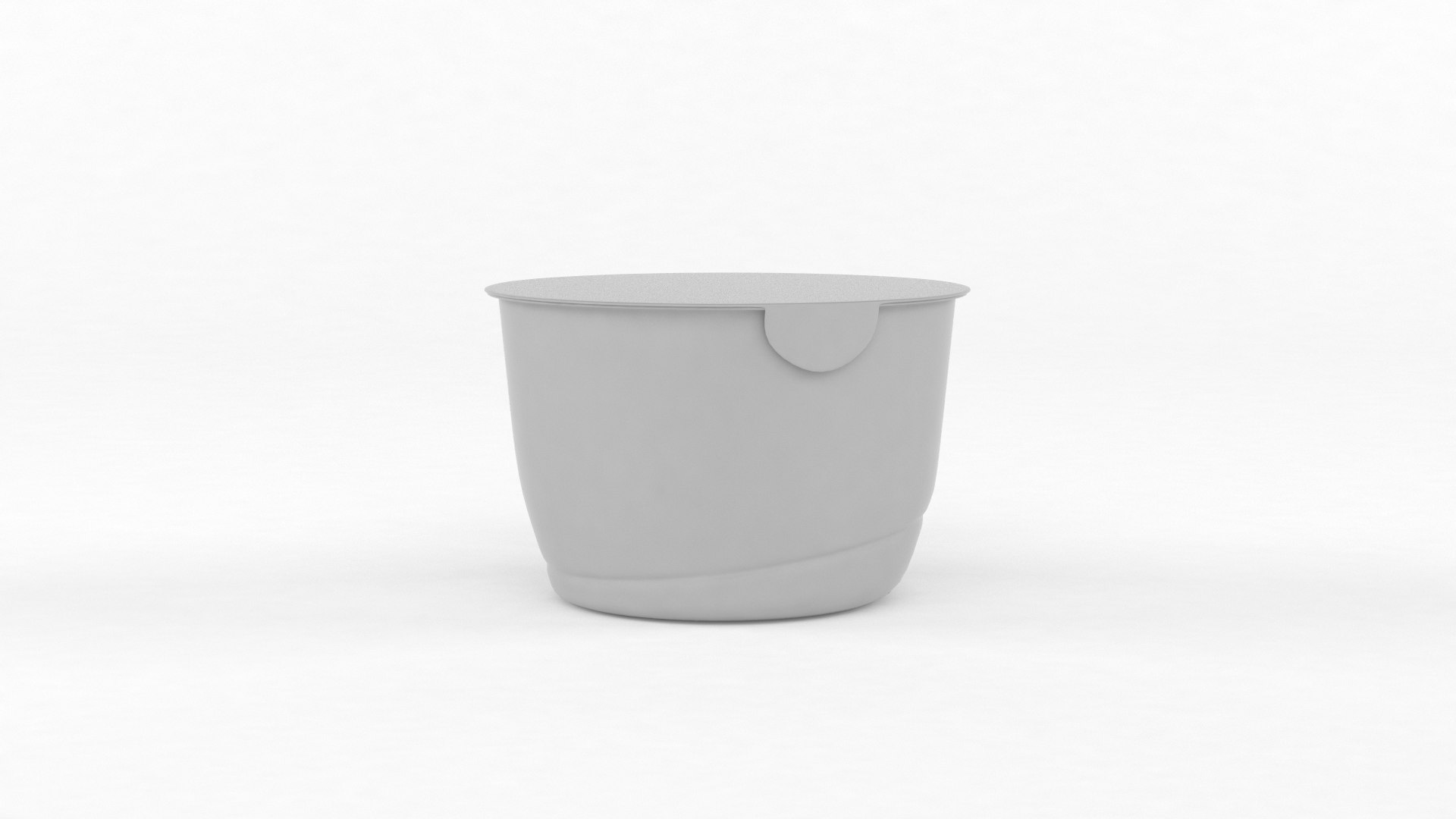 3D Plastic Yogurt Cup - TurboSquid 1736055