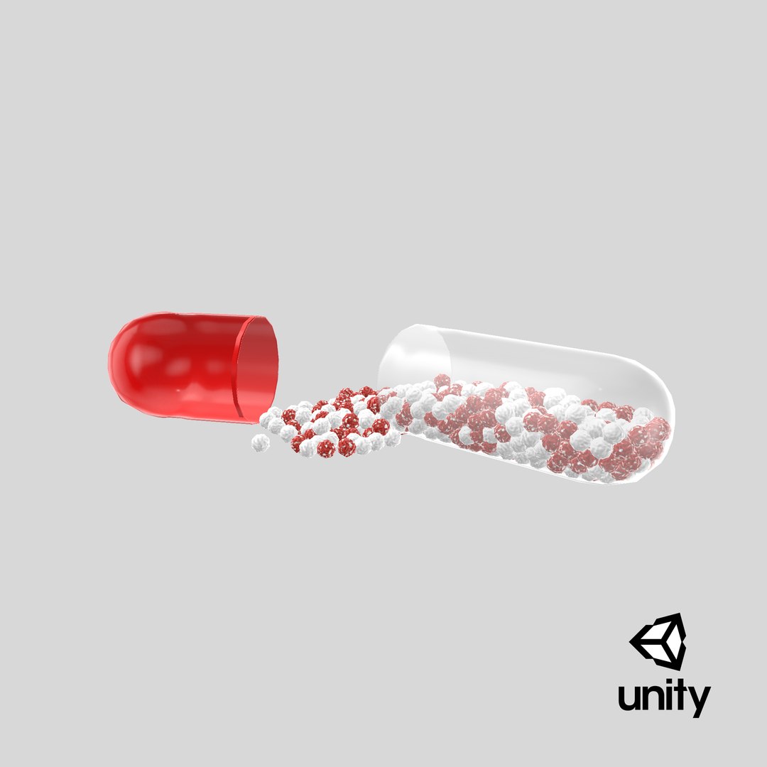 Opened Capsule 3D Model - TurboSquid 1553798