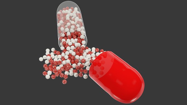 Opened capsule 3D model - TurboSquid 1553798