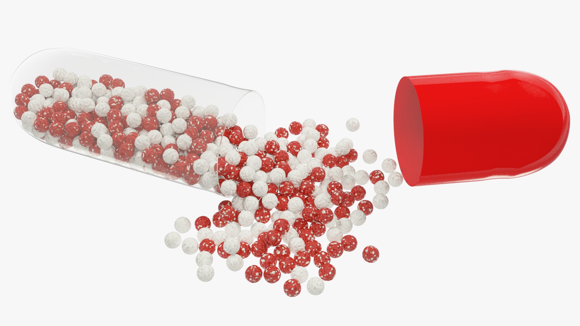 Opened Capsule 3D Model - TurboSquid 1553798