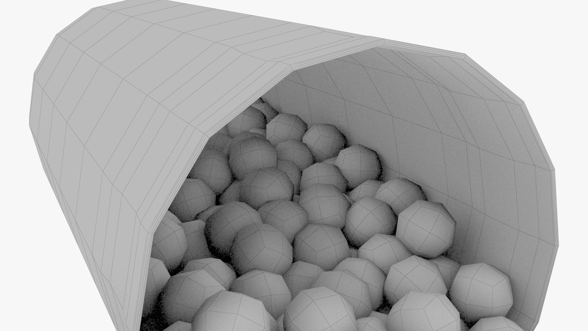 Opened Capsule 3D Model - TurboSquid 1553798