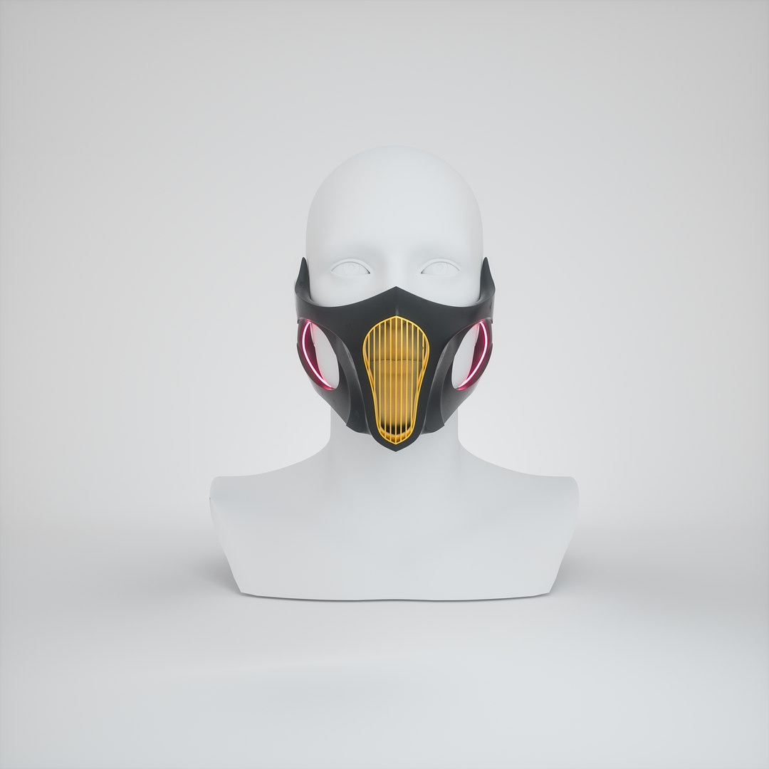3D mask corona face - TurboSquid 1544372