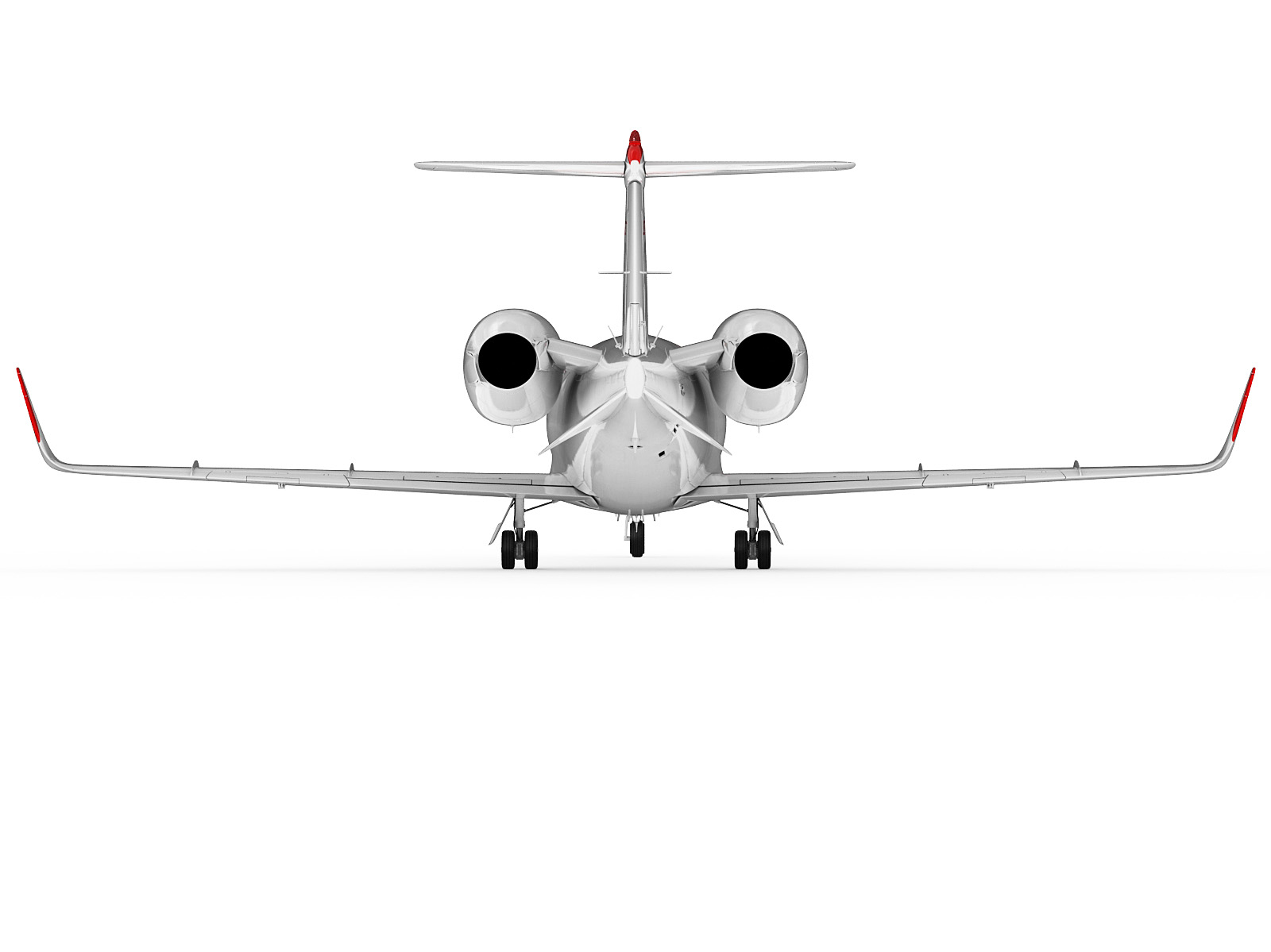 3d learjet 60 jet