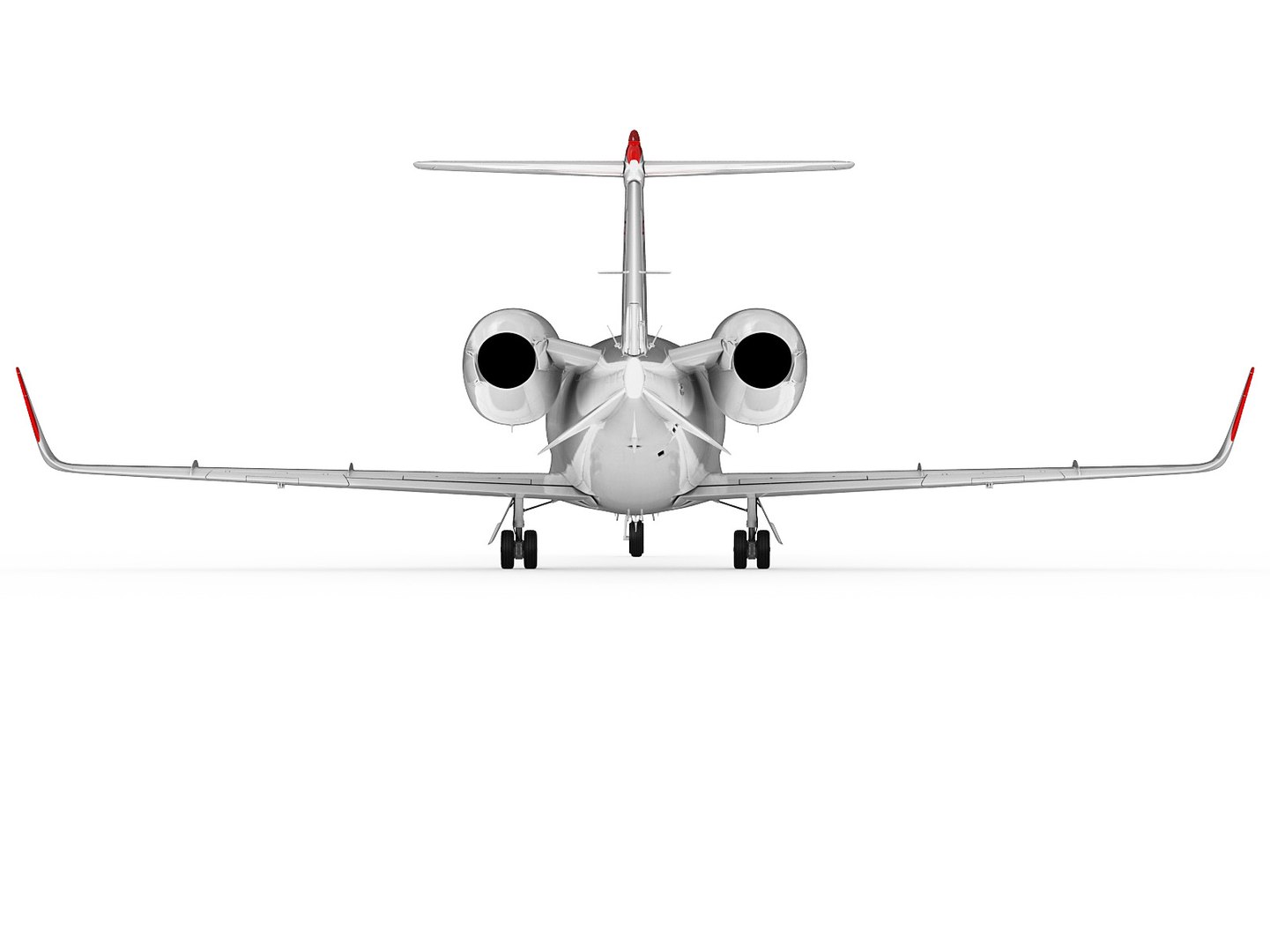 3d learjet 60 jet