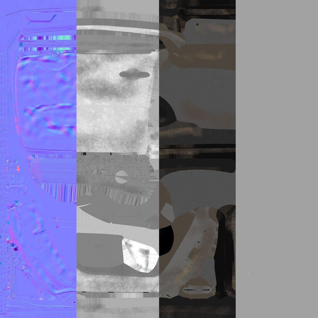 Car door 3D model - TurboSquid 2032602