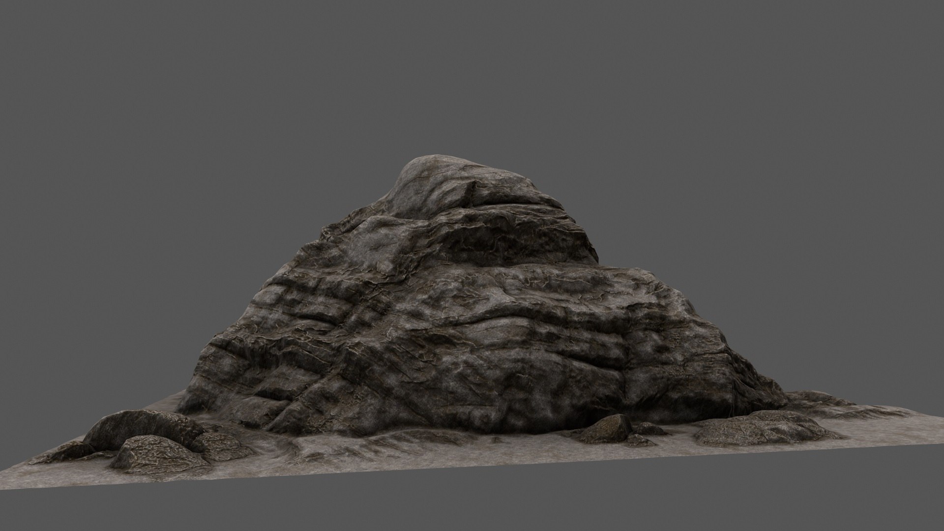 mountain mount 3d model