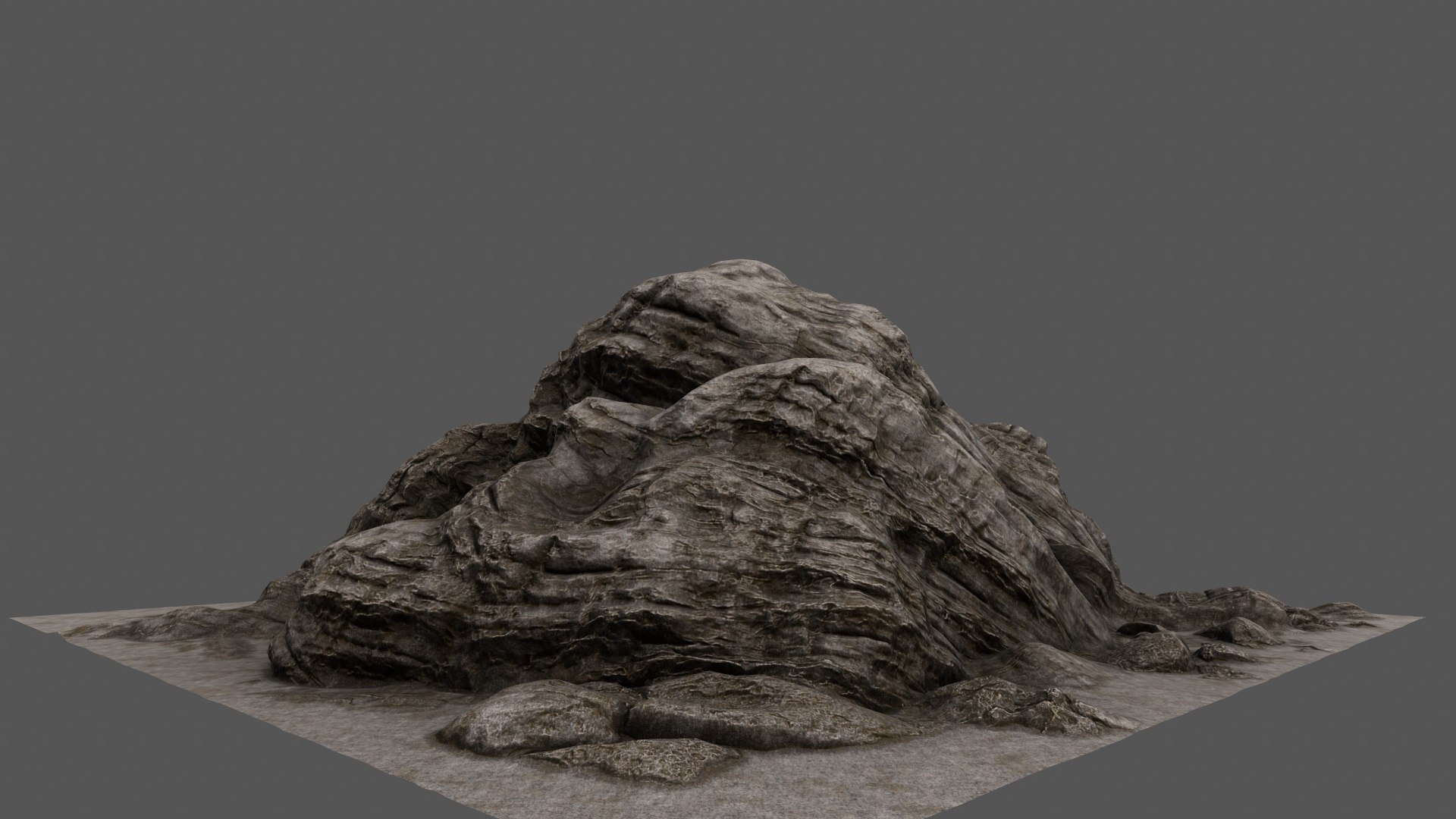 mountain mount 3d model