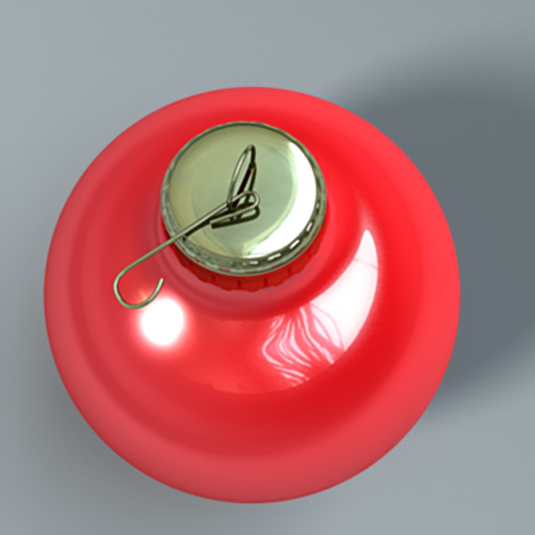 Christmas Bulb 3d Model