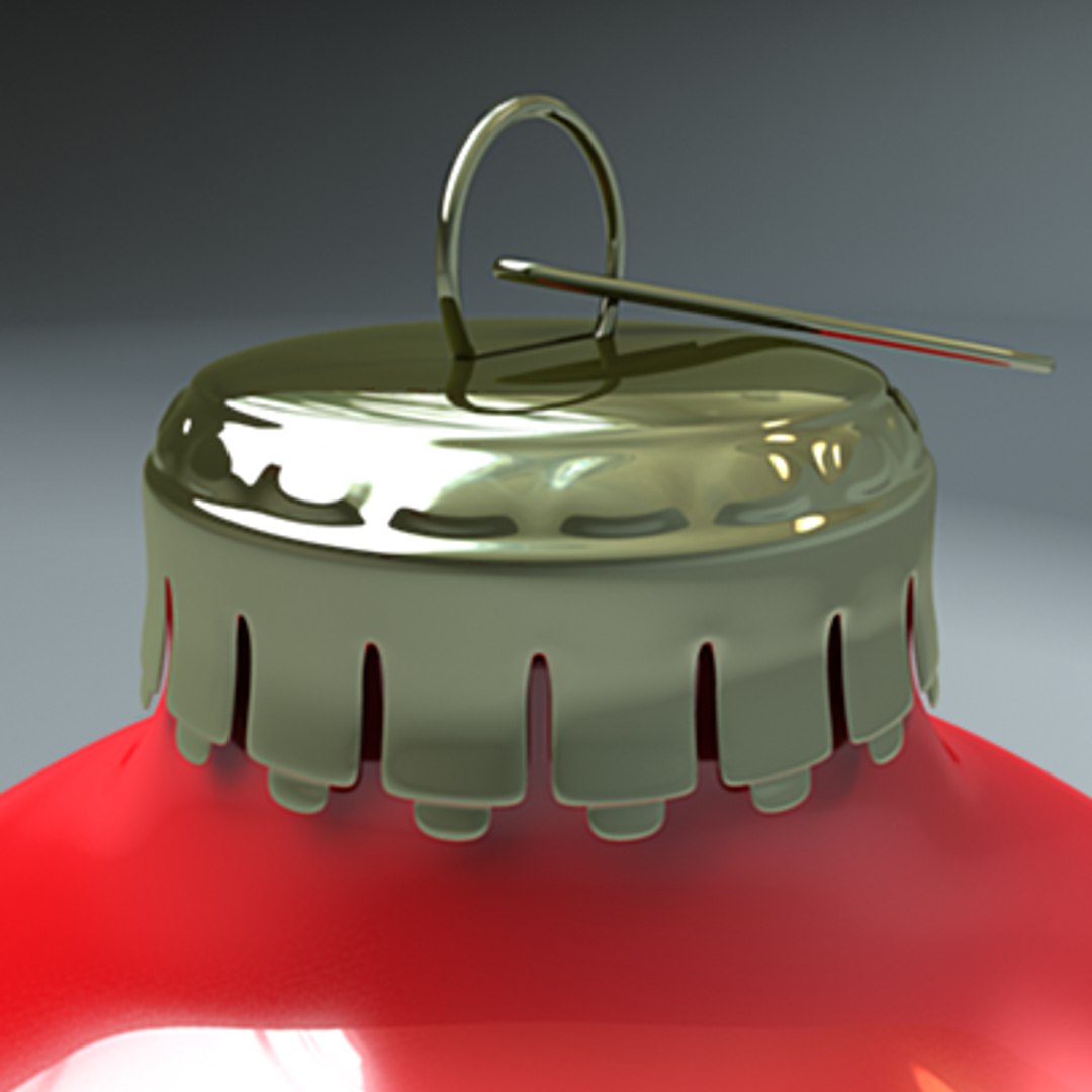 Christmas Bulb 3d Model