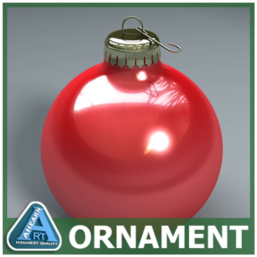 Christmas Bulb 3d Model