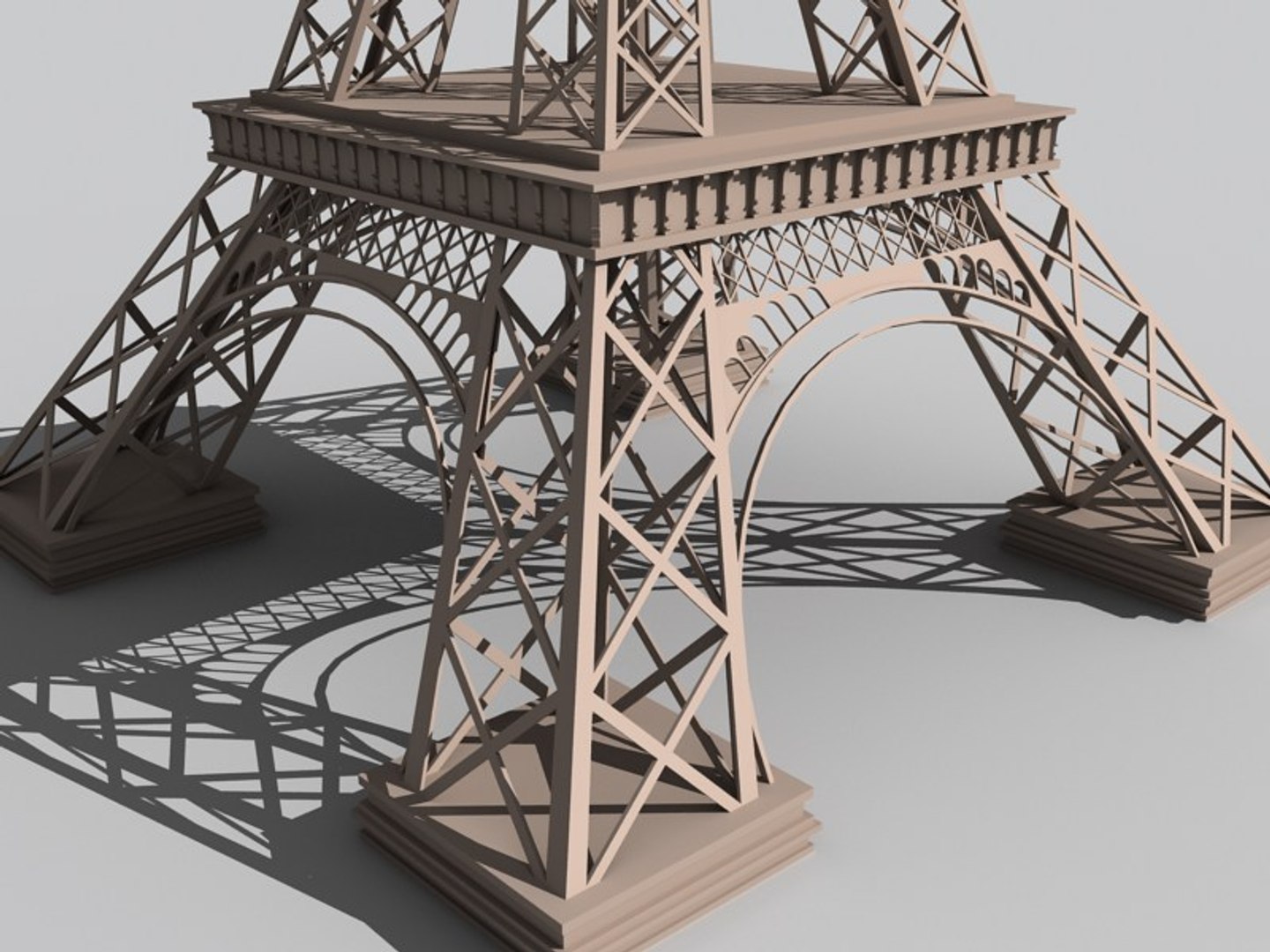 Eiffel Tower 3d Model
