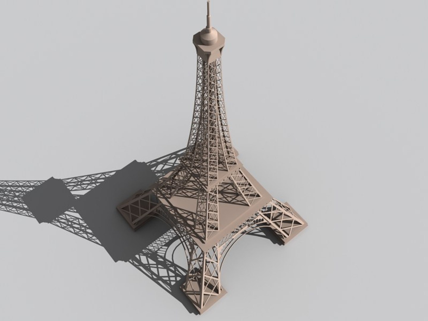 Eiffel Tower 3d Model
