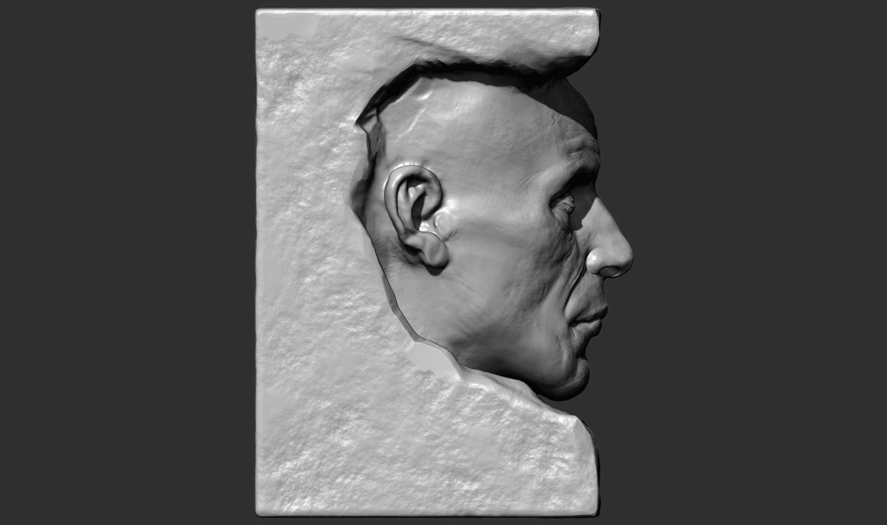3D Man Stone Rock Model - TurboSquid 1335325