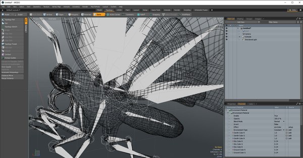 3D Animated Papilio Butterfly Flapping Wings Rigged for Modo model ...