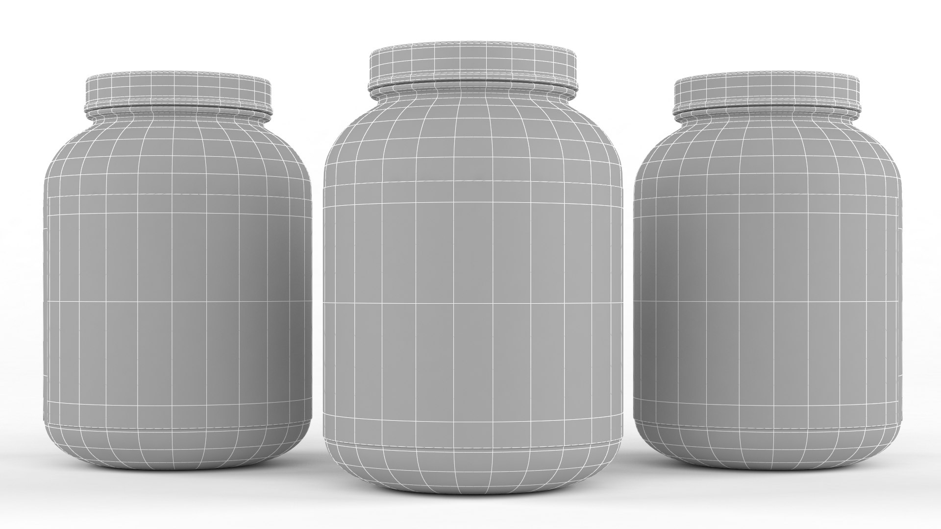 Protein Powder 3D Model - TurboSquid 2010996