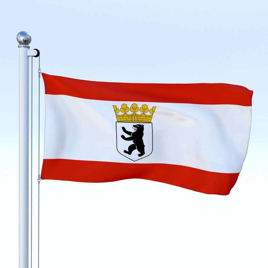 Pack Flags German 3D Model - TurboSquid 1230492
