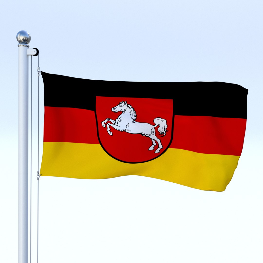 Pack Flags German 3D Model - TurboSquid 1230492