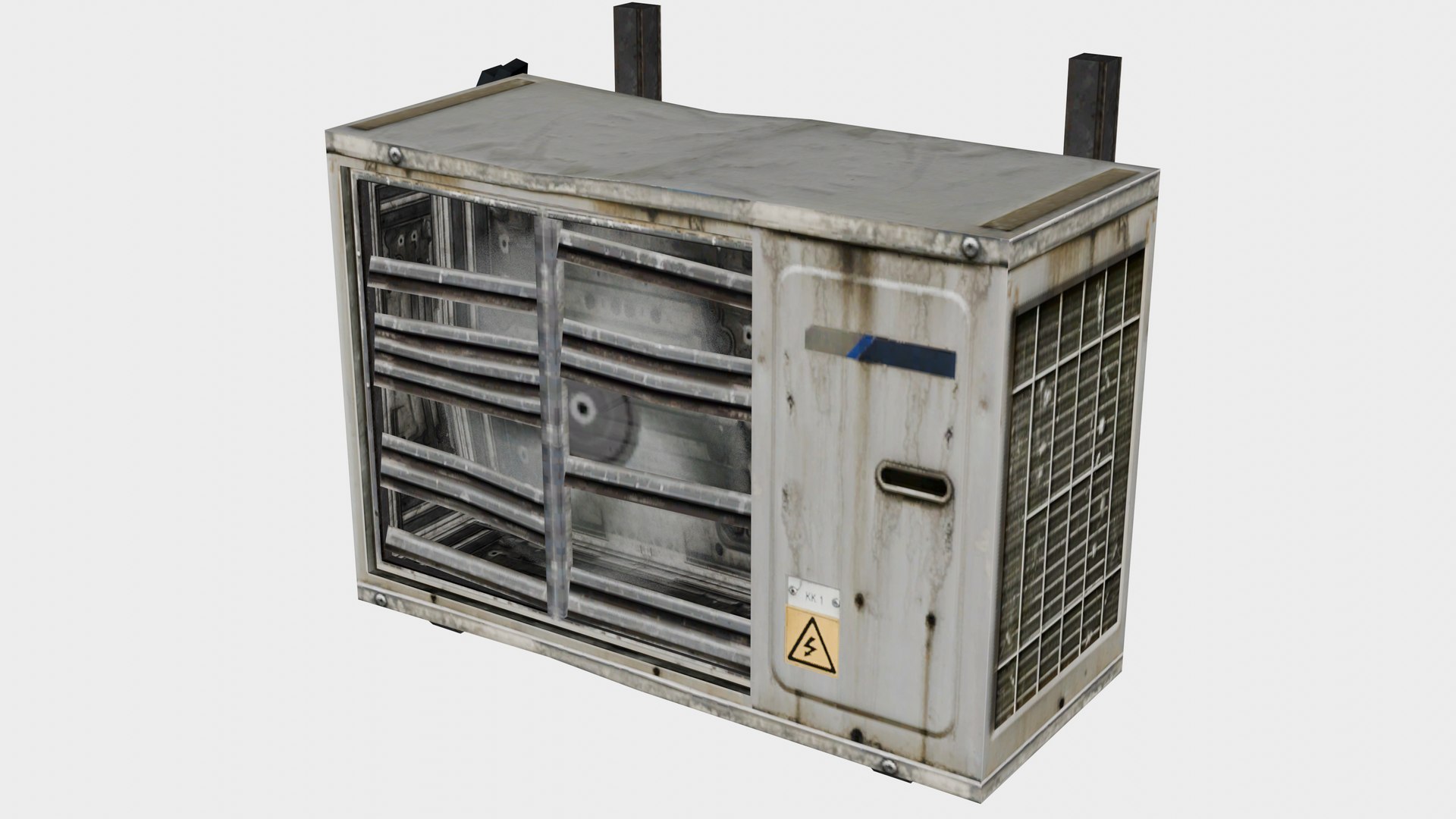 Free 3D 17 In 1 Rooftop Props Trial Pack - Game Assets - Low Poly ...