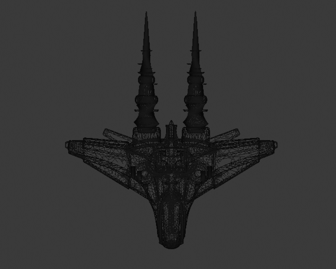 Intergalactic Spaceship 3D Model - TurboSquid 1528246