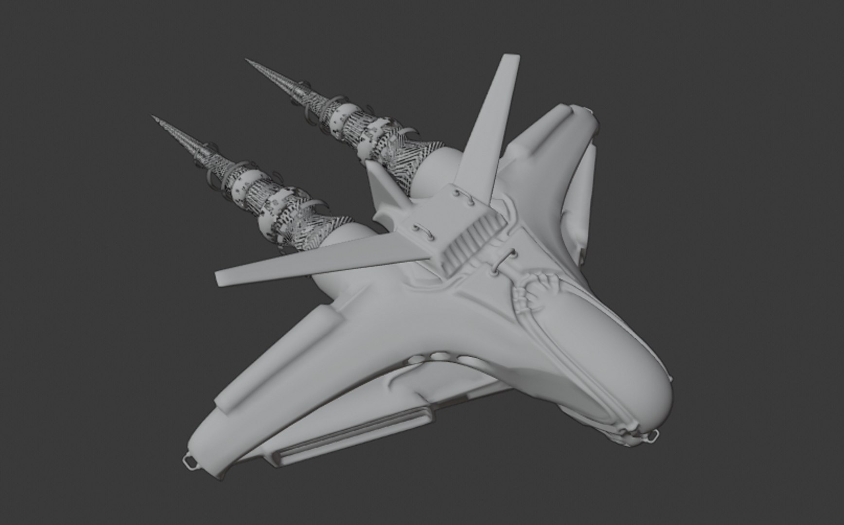 Intergalactic Spaceship 3D Model - TurboSquid 1528246