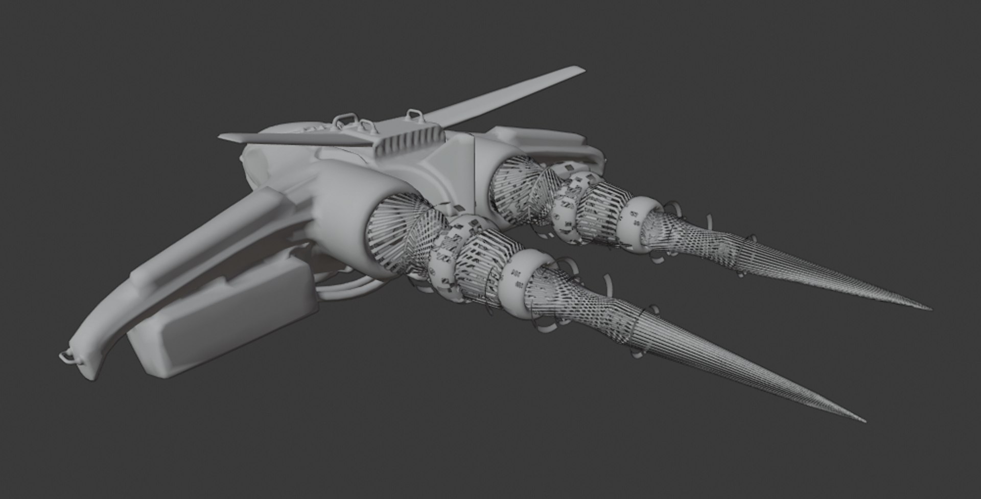 Intergalactic Spaceship 3D Model - TurboSquid 1528246