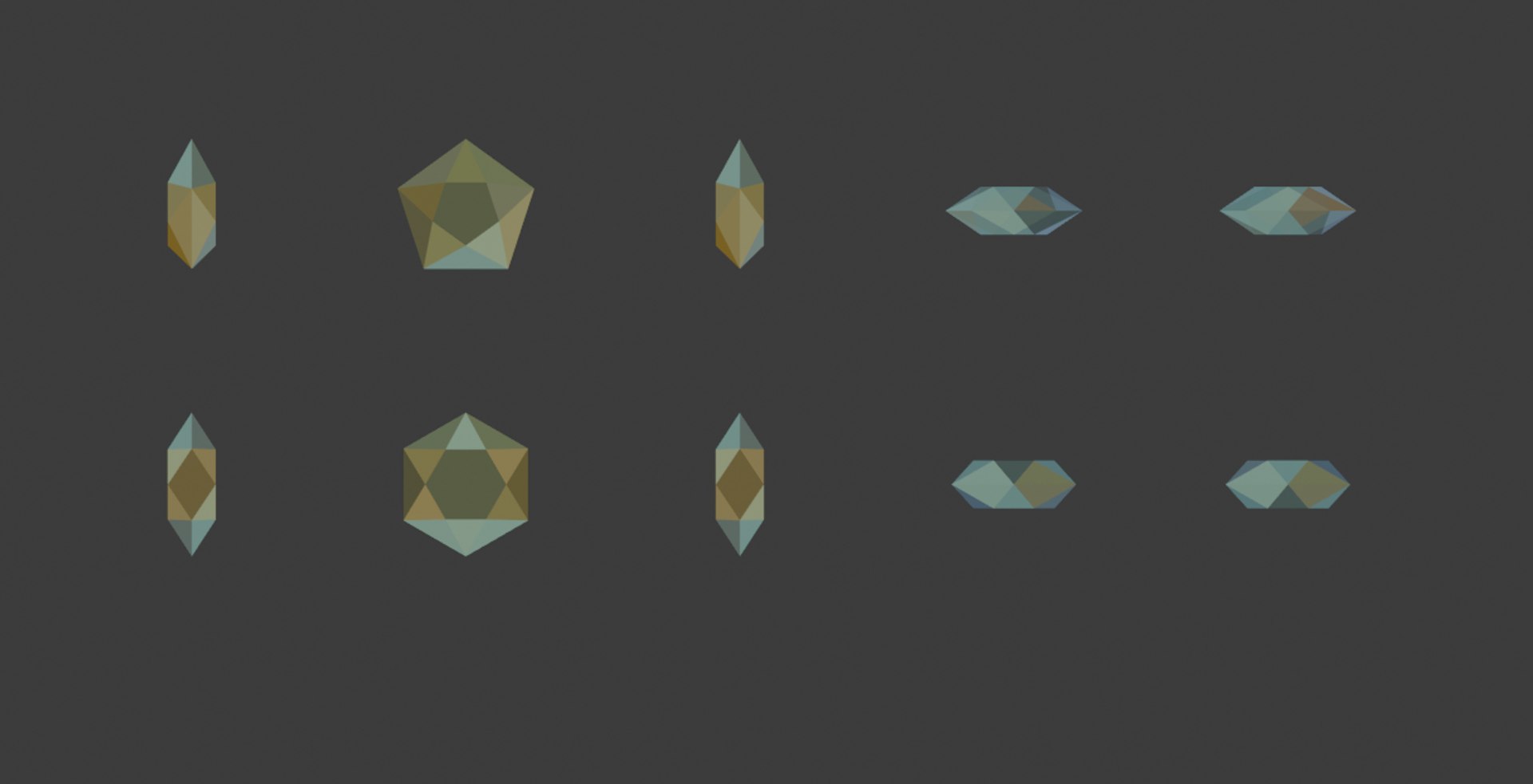 3D model gemstone diamond snow - TurboSquid 1672318