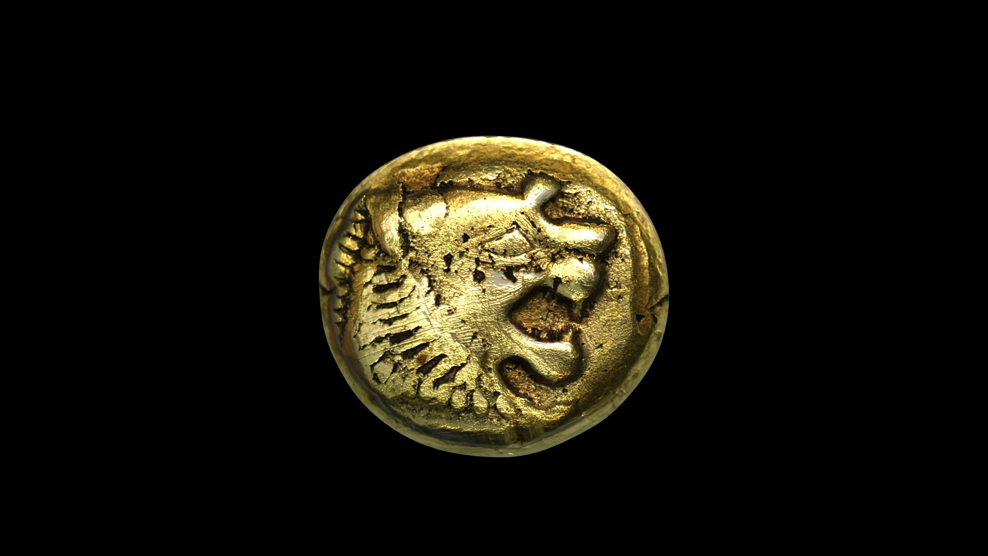 3D Model Sardeis Electrum Coin - TurboSquid 1409741
