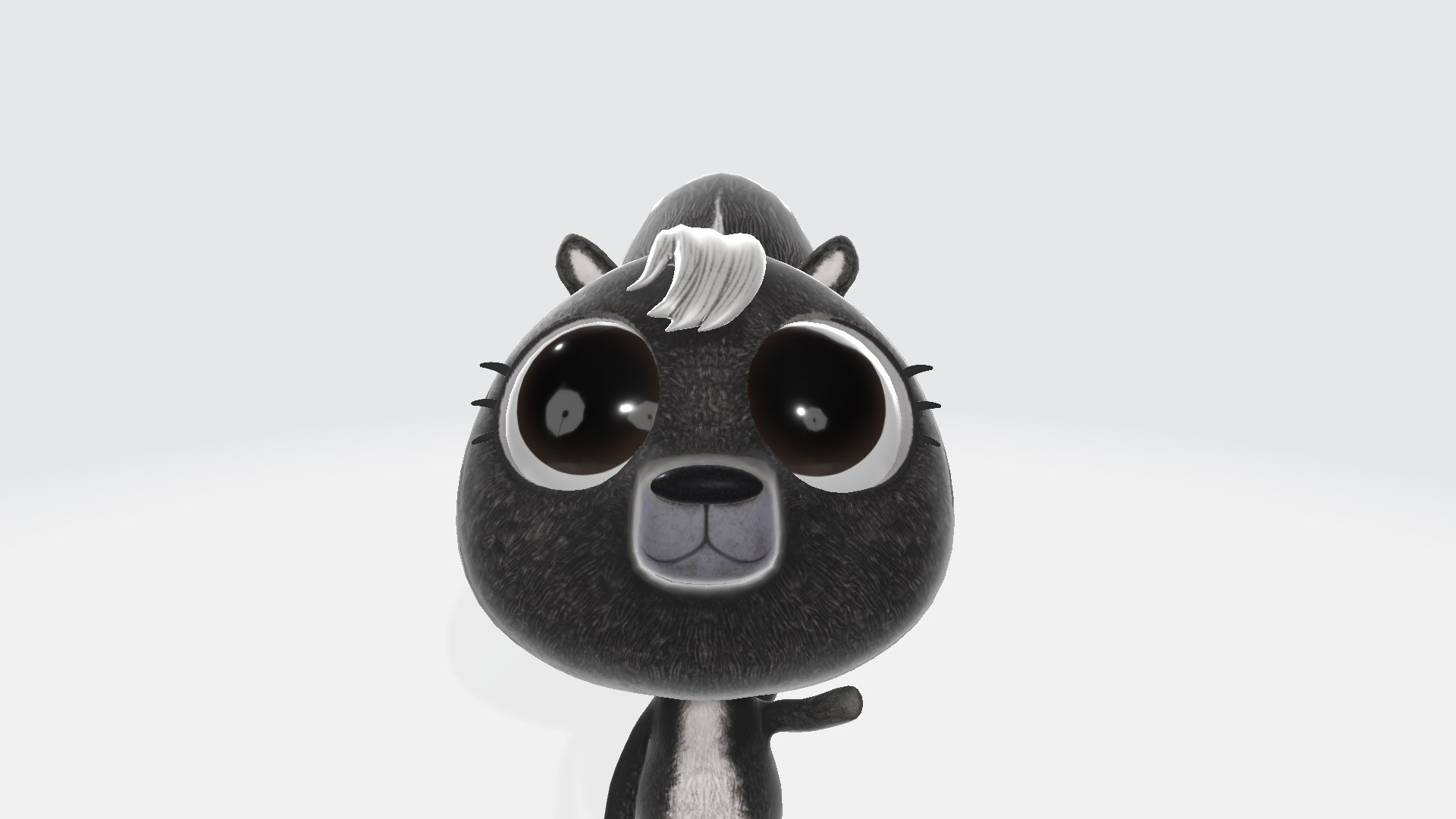 Baby Skunk Model - TurboSquid 2372800