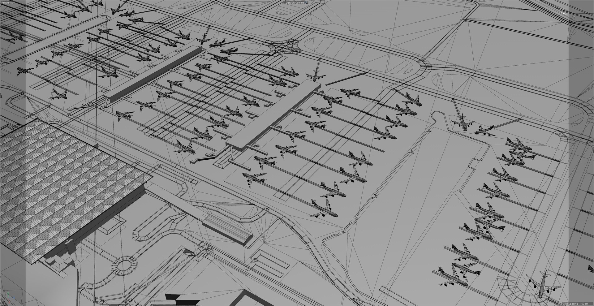London Stansted Airport 3D Model - TurboSquid 2013559