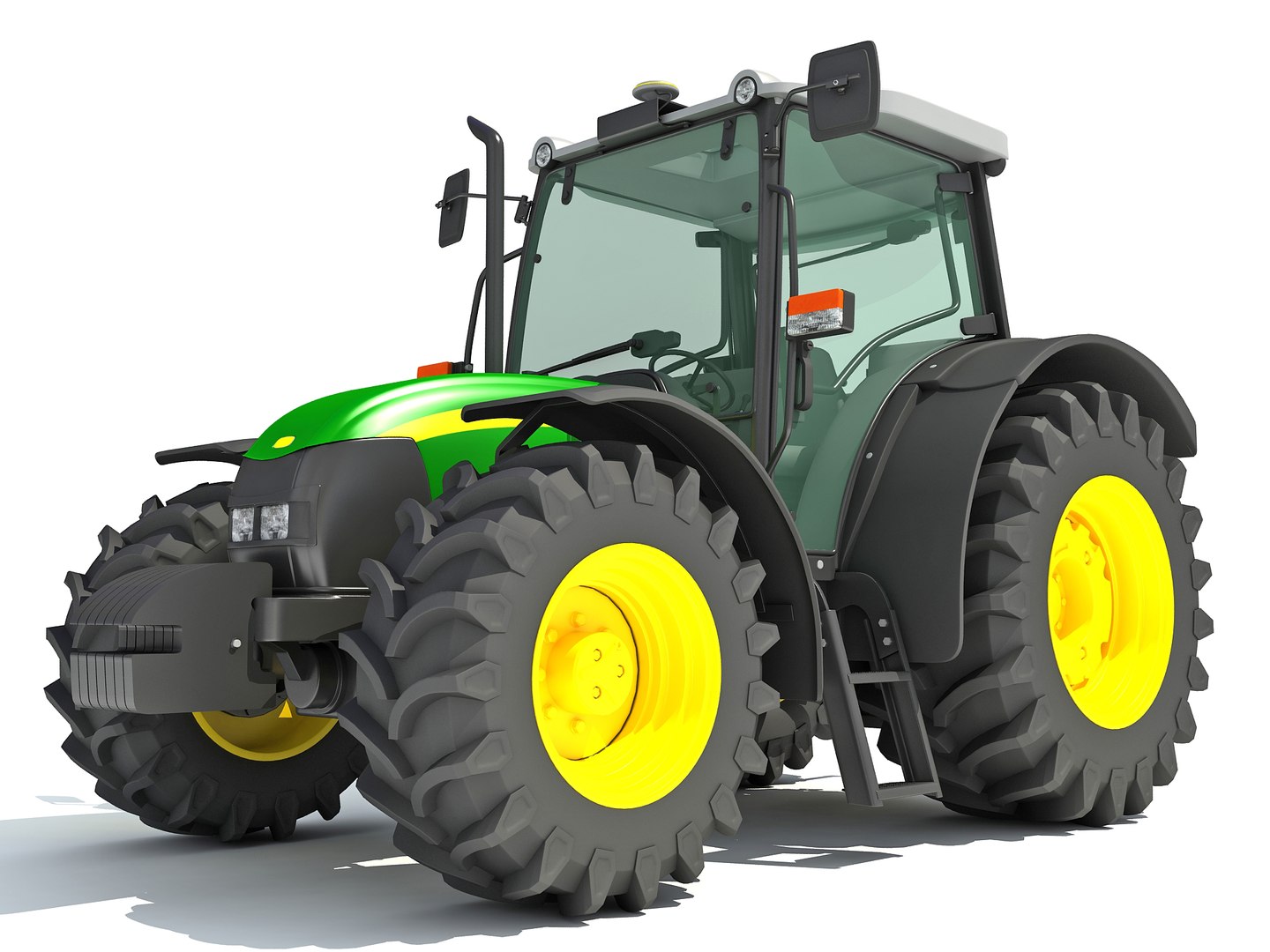 3D Generic Tractor - TurboSquid 1443707