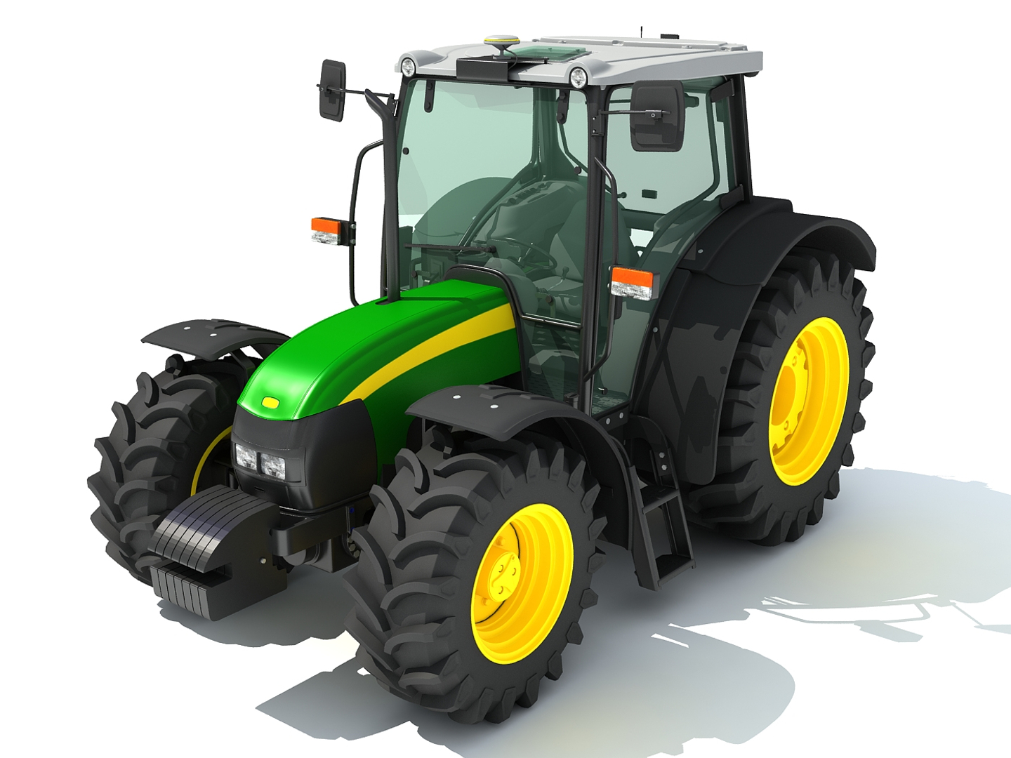 3D Generic Tractor - TurboSquid 1443707