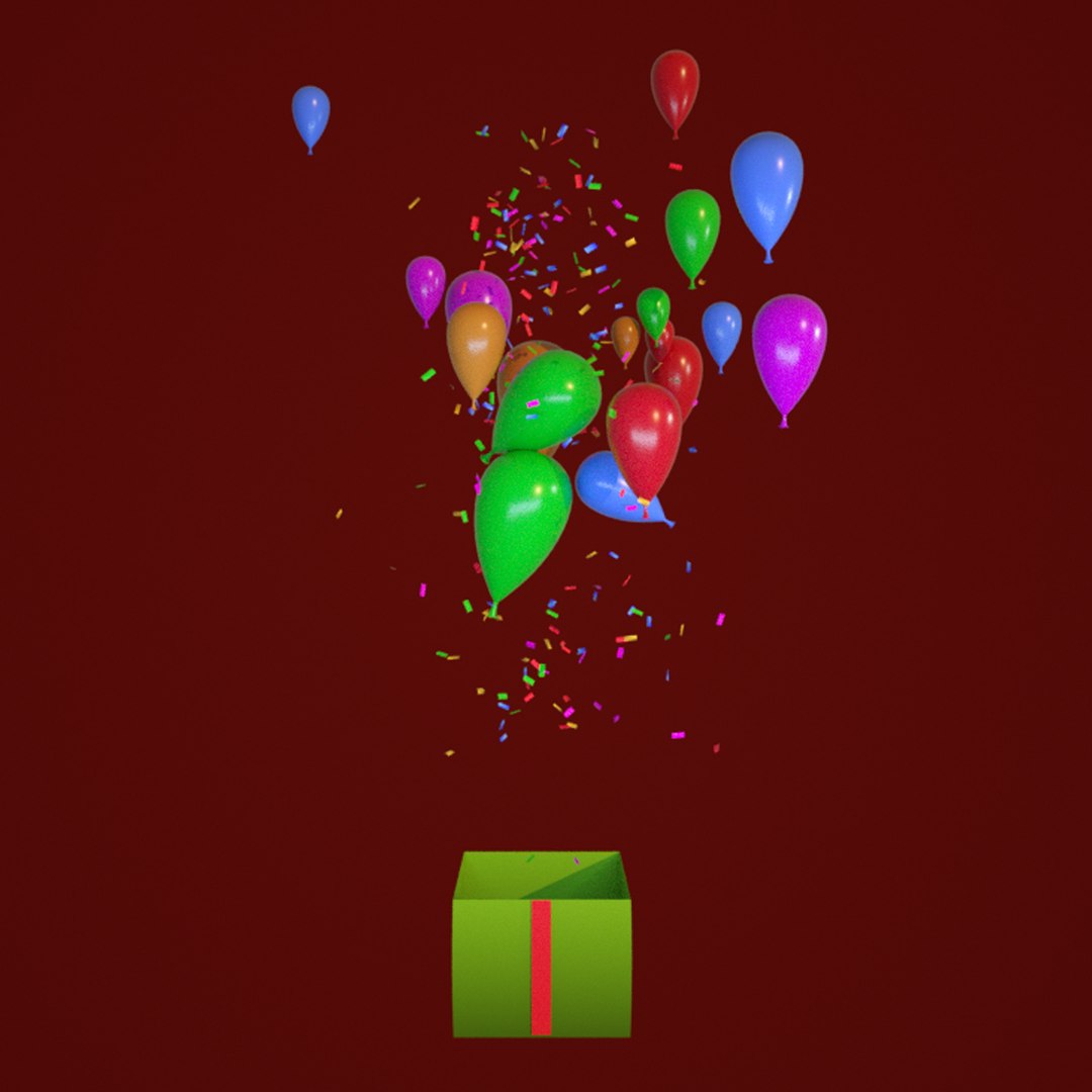 3D Christmas Gift Animation Model - TurboSquid 1250754