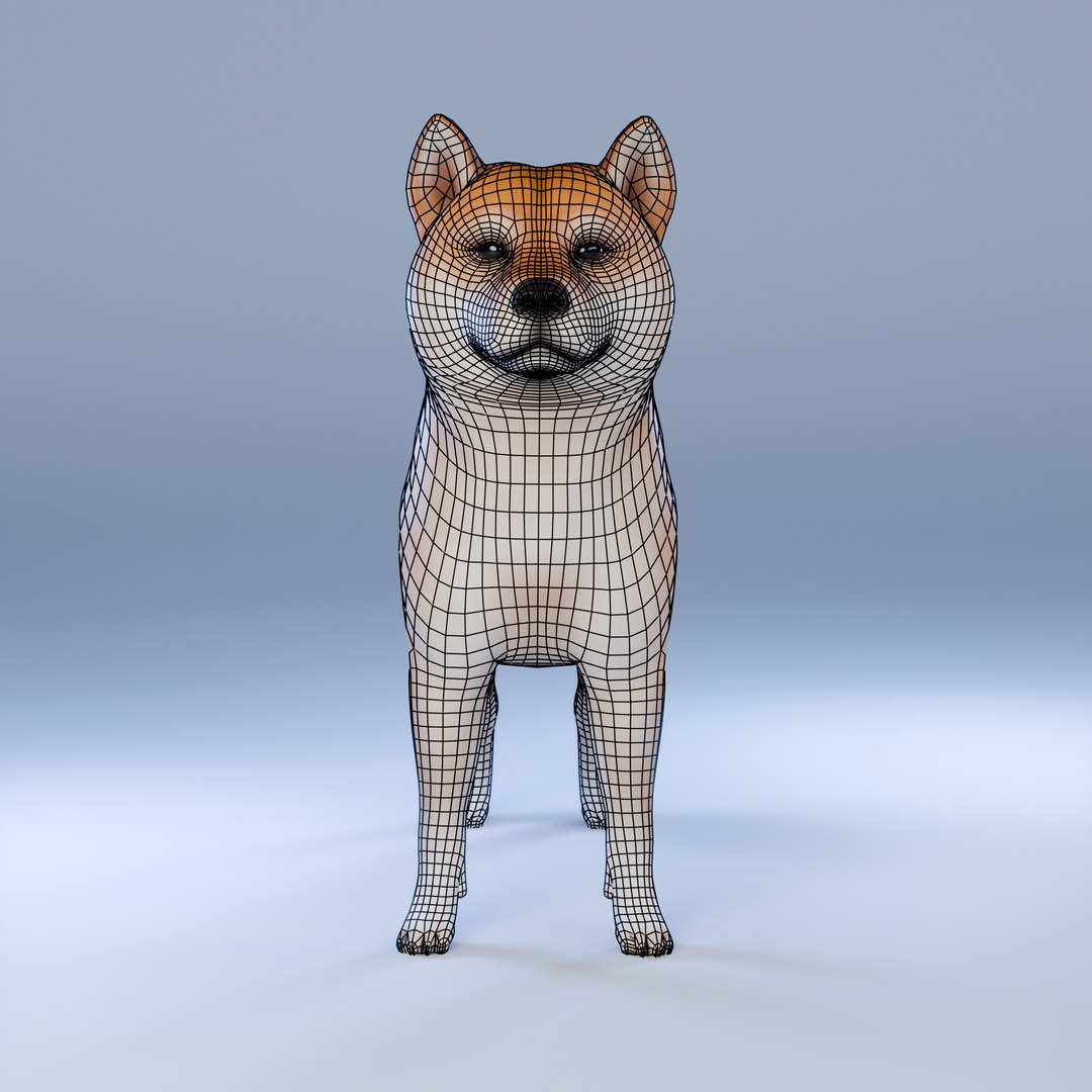 Dog Shiba Inu Animal 3D Model 3D Model - TurboSquid 2274820