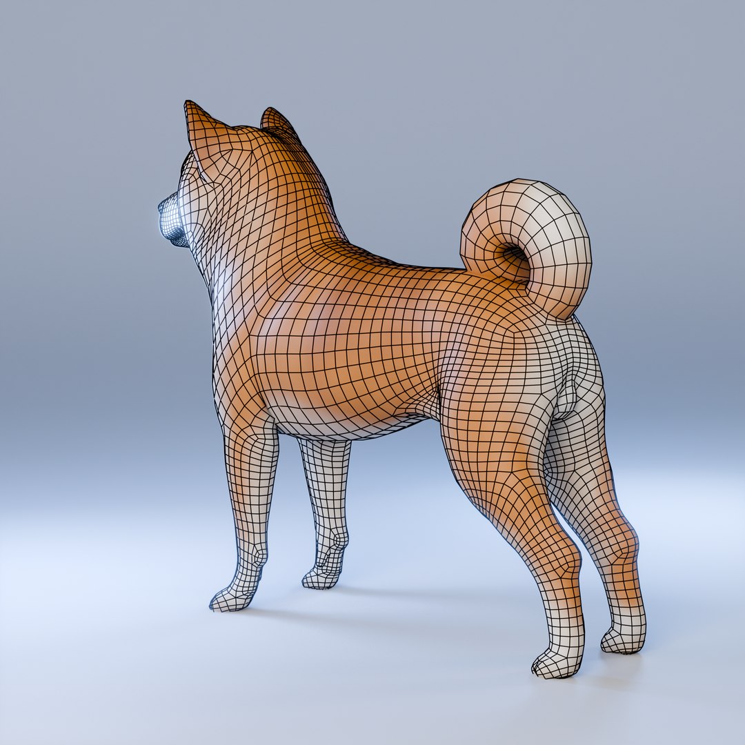 Dog Shiba Inu Animal 3D Model 3D Model - TurboSquid 2274820
