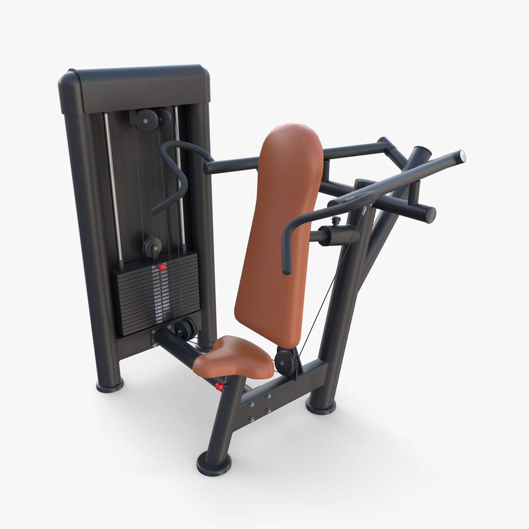 3D Deltoid Press Machine - TurboSquid 2028853