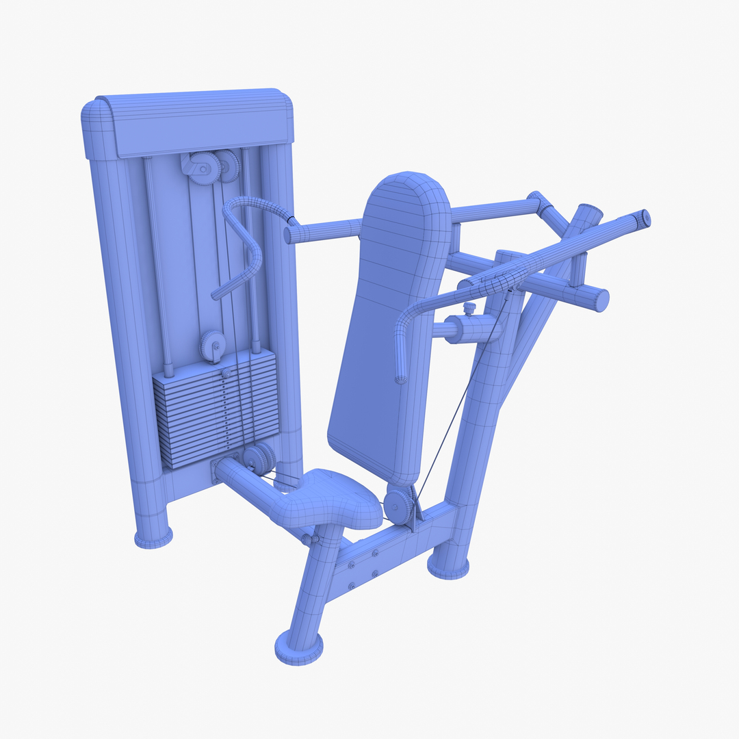 3D Deltoid Press Machine - TurboSquid 2028853
